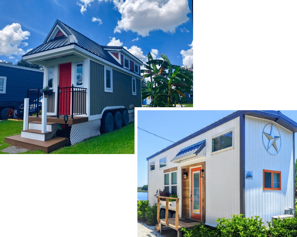 Tiny House Vacation Rental | Orlando Lakefront College Park